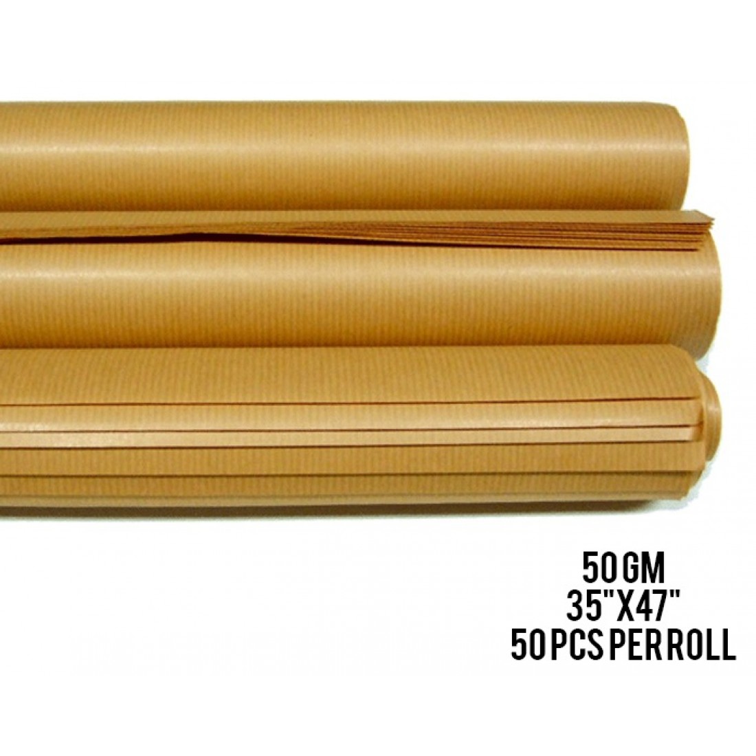 35" x 47"Mahjong Paper Brown